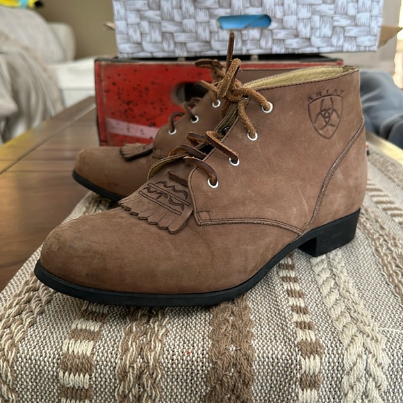 Ariat | Shoes | Ariat Heritage Lace Up Kiltie Roper Boot | Poshmark